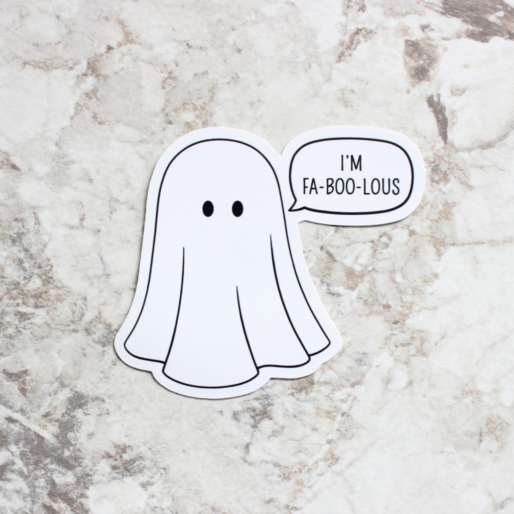 Fa-Boo-Lous Sticker - JessyB Art